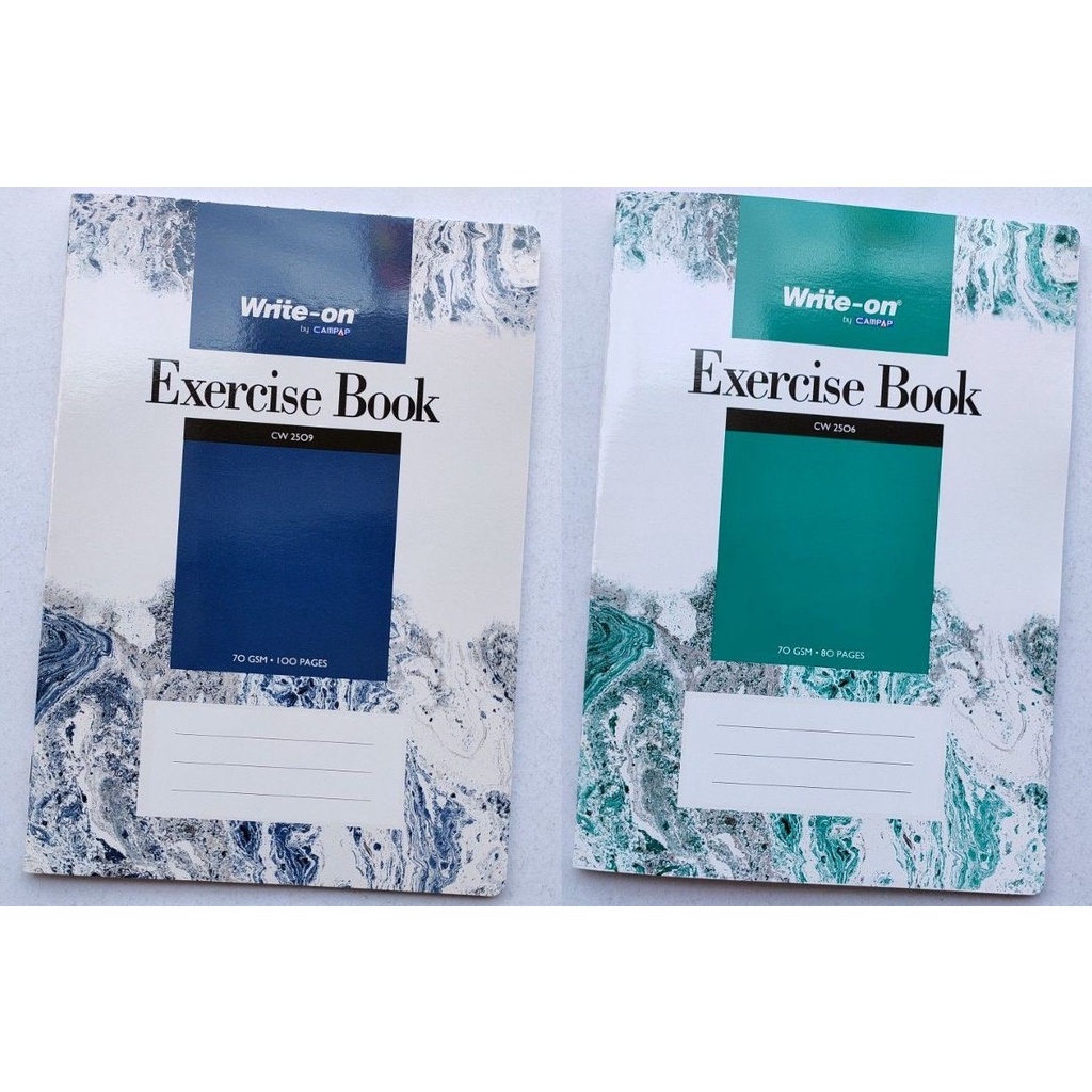 CAMPAP EXERCISE BOOK A4 SINGLE LINE 80S (CW2506) / 100S (CW2509 ...