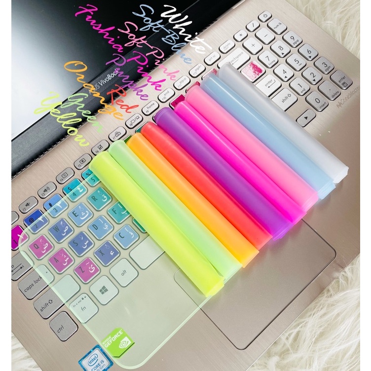 All Size And Colour Keyboard Silicone Protector Cover Good Quality For ...
