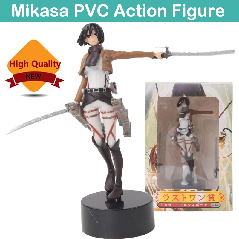 Mikasa Ackerman PVC Action Figure Attack On Titan Figure Doll Toy Best ...