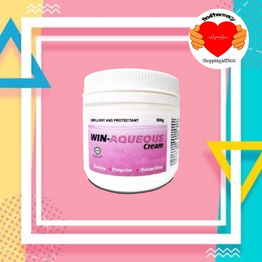 Win-Aqueous Cream 500g (Exp-05/2028) | Shopee Malaysia