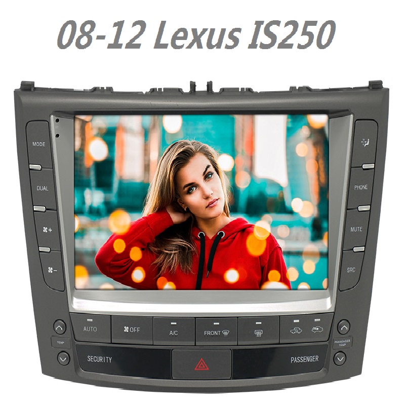 L exus IS250 2008-2012 Navigation Android MP5 Player GPS Reversing ...
