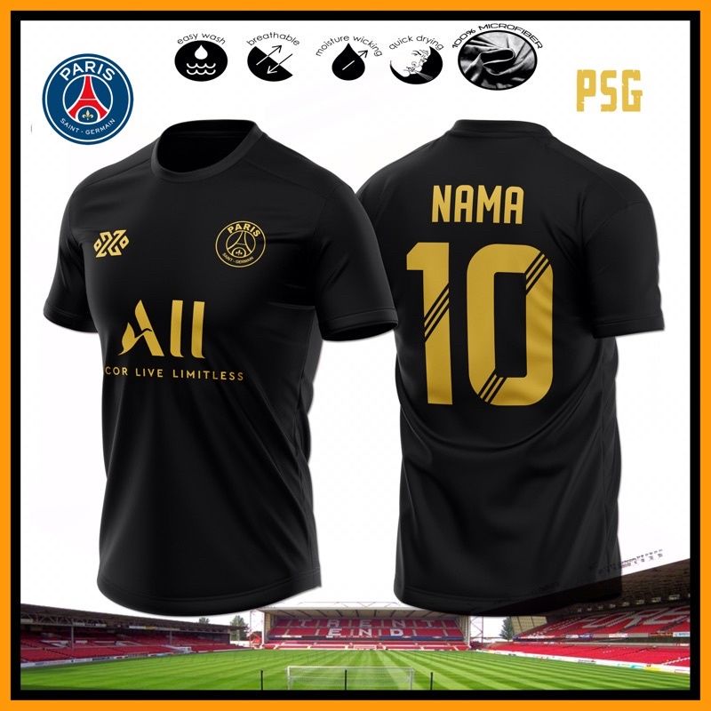 JERSI PSG | jersey psg 2021 limited edition custom nama dan nombor ...