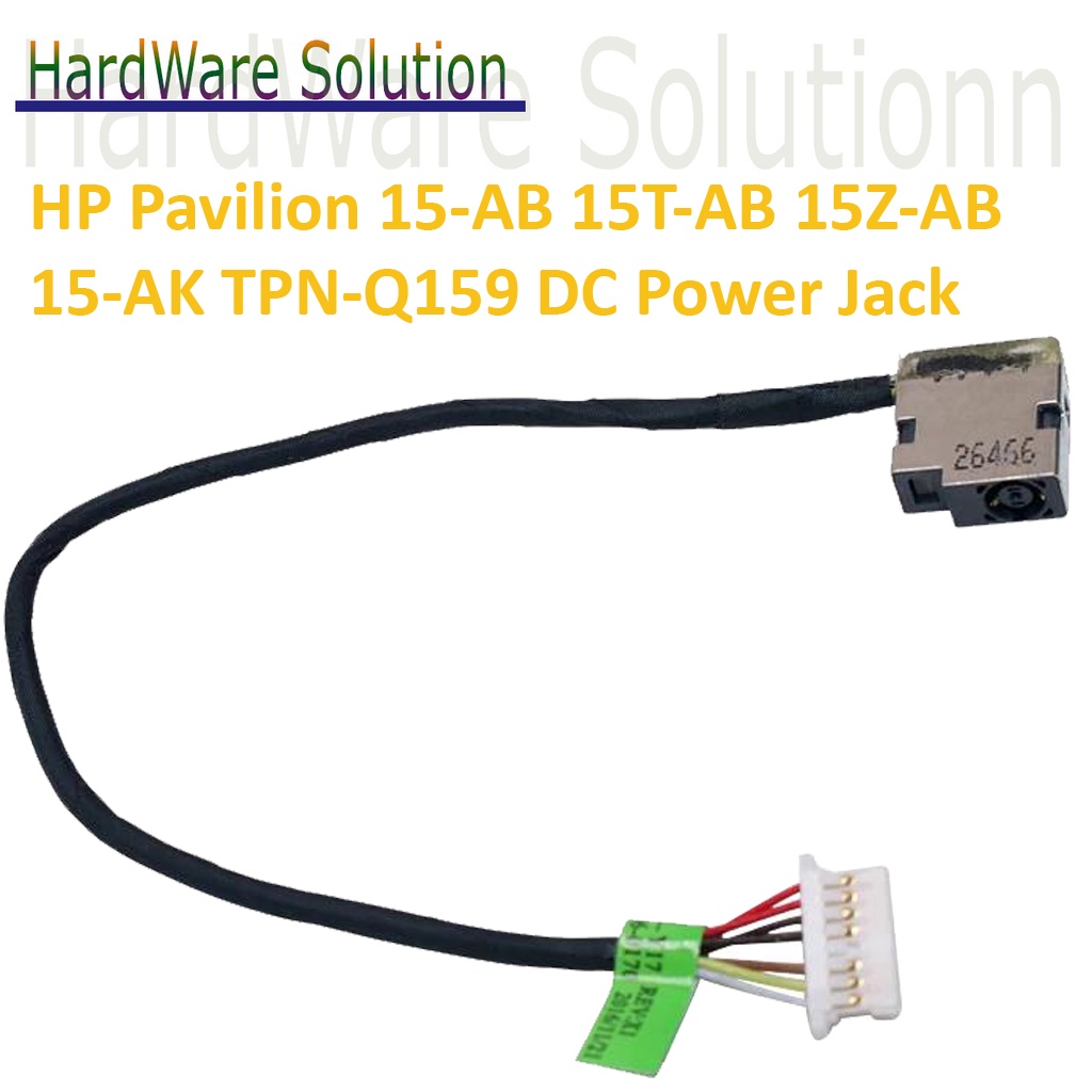 HP Pavilion 15-AB 15T-AB 15Z-AB 15-AK 15T-AK TPN-Q159 799749-F17 799749-S17 806746-001 DC Power ...