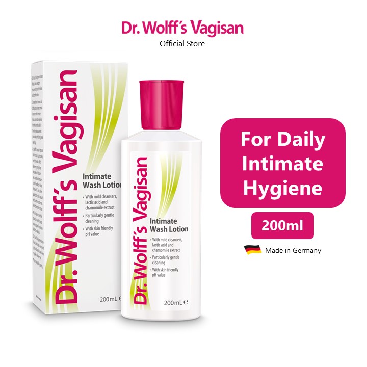 Dr. Wolff's Vagisan Intimate Wash Lotion (200ml)- Prevent skin irritations & infections in the ...