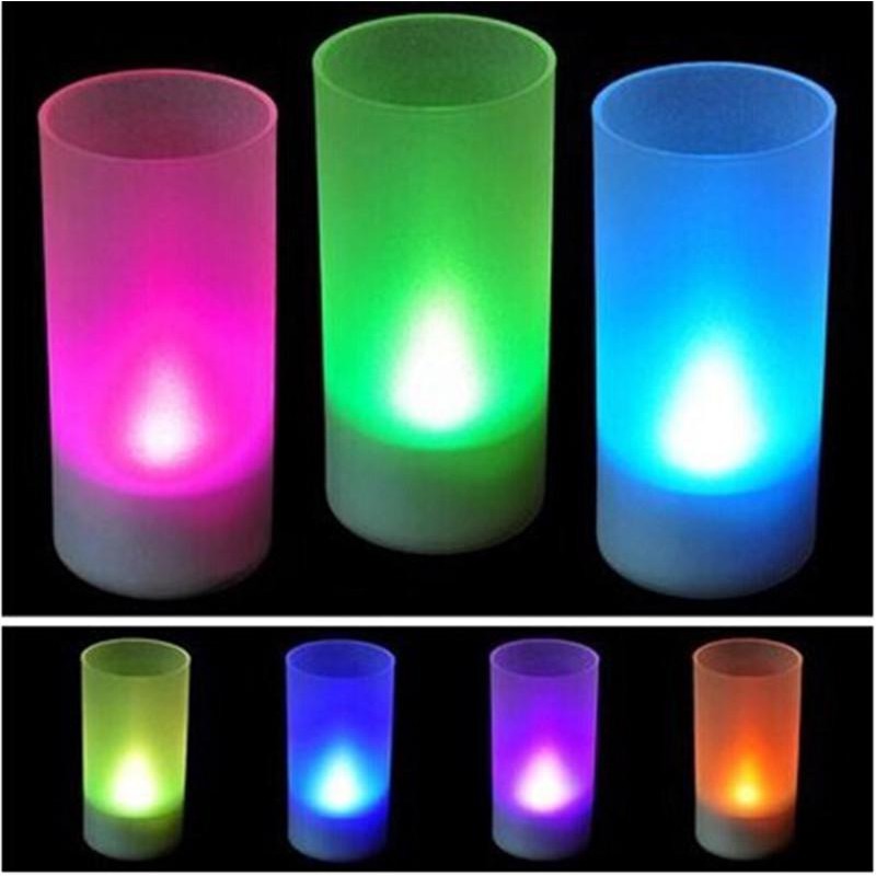 LED Candle Sensor Light - Rainbow | Shopee Malaysia
