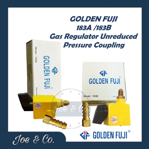 GOLDEN FUJI 183A /183B Gas Regulator Un-reduced Pressure Coupling Non ...