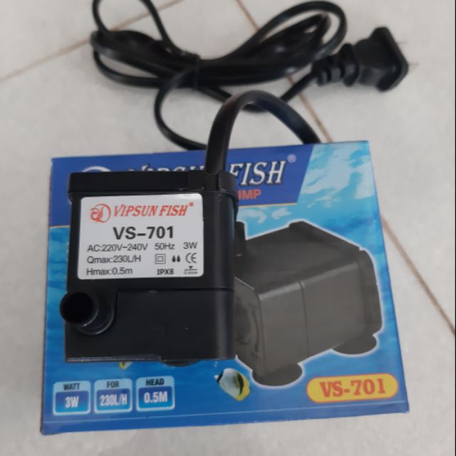 Vipsun fish water pump (vs -701) | Shopee Malaysia
