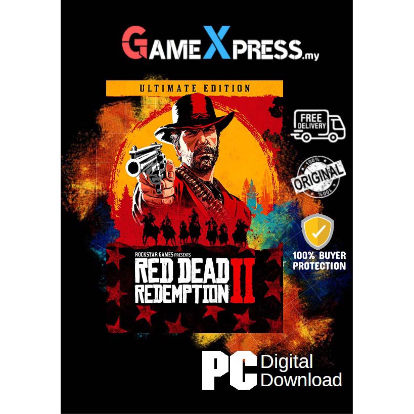 Red Dead Redemption 2 Ultimate Edition PC Game Rockstar Platform ...