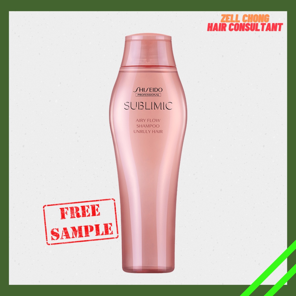 Shiseido SMC ( Sublimic ) Airy Flow Shampoo 250ML/500ML/1000ML/1800ML | Shopee Malaysia