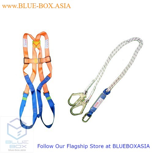 Full Body Safety Harness c/w dorsal Anchorage point Two points steel ...