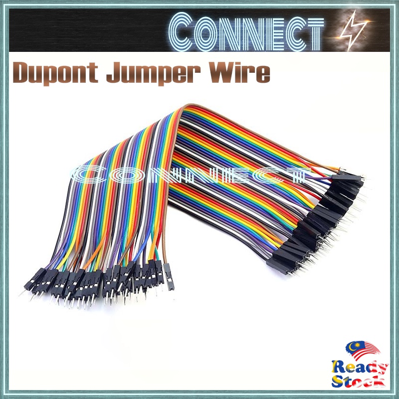 Dupont Jumper Wire 40Pcs Female to Male @ Female to Female @ Male to ...
