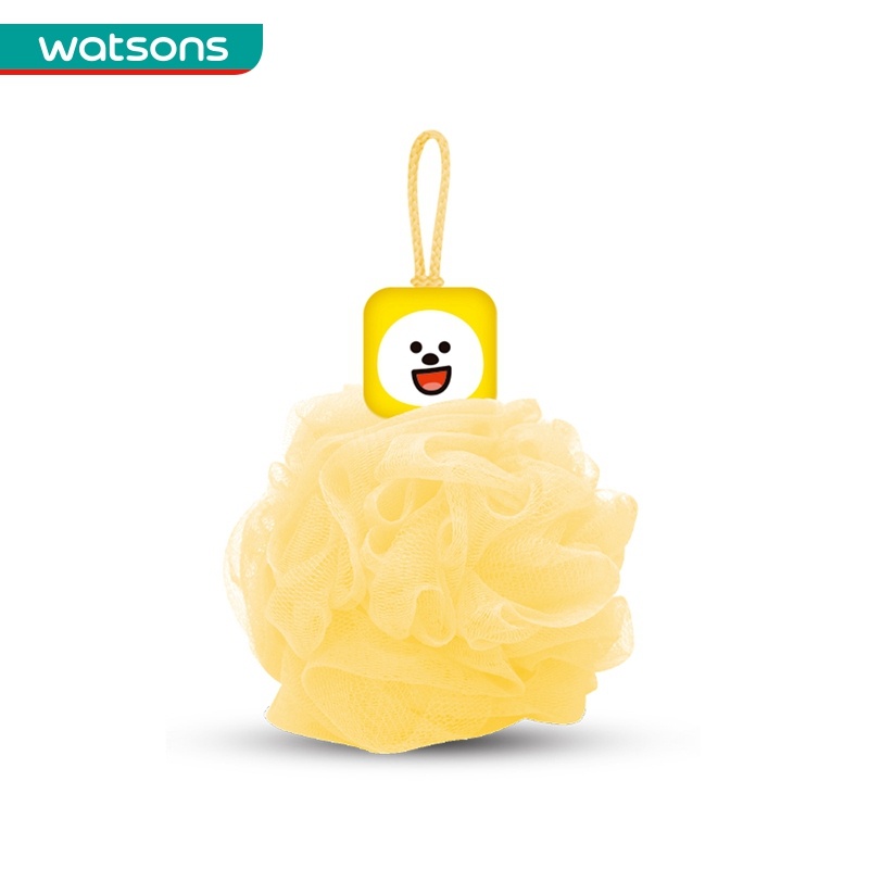 Watsons Line Friends BT21 Bath Ball Loofah Bath Ball Bathroom Bath ...