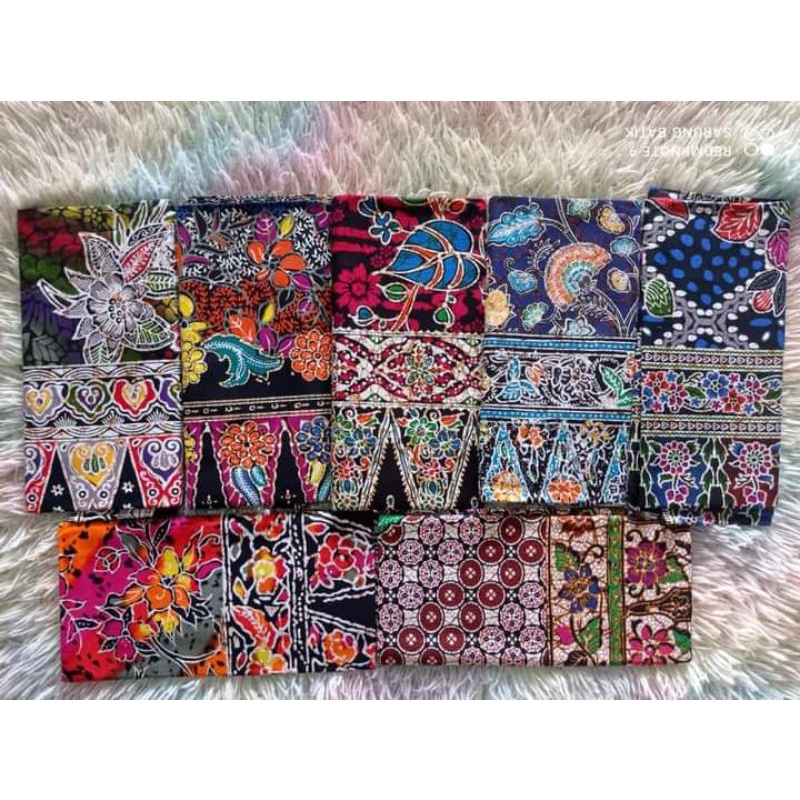 🔥🔥KAIN BATIK ASLI GANU | WARNA & CORAK RANDOM | Shopee Malaysia