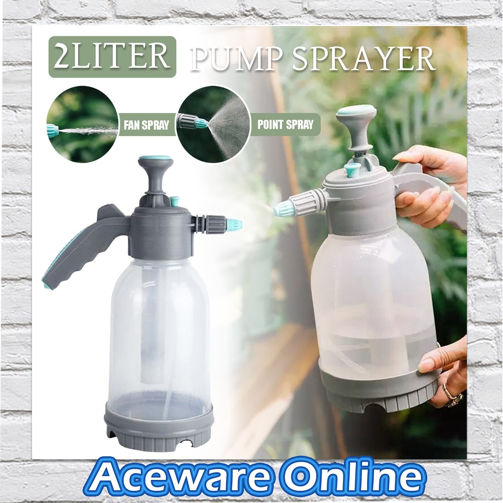 2 LITER HEAVY DUTY AIR RELEASE SPRAYER Pump Pressure Sprayer Hand Pump ...