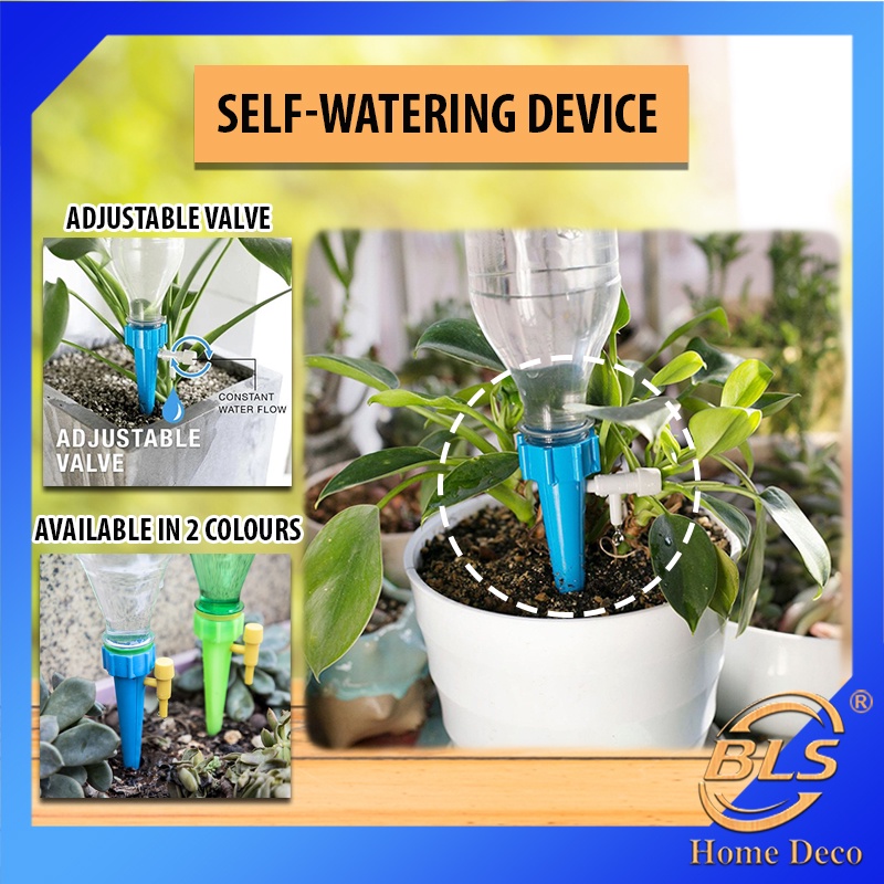 12pcs Auto Self Watering Device Automatic Watering System Garden Plant ...