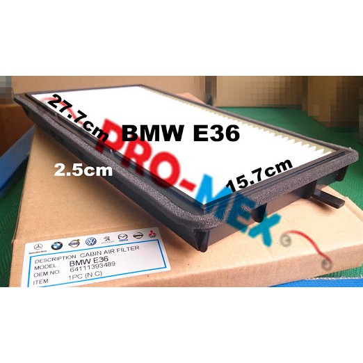 BMW 3 Series E36 Air Cond Cabin Filter Shopee Malaysia