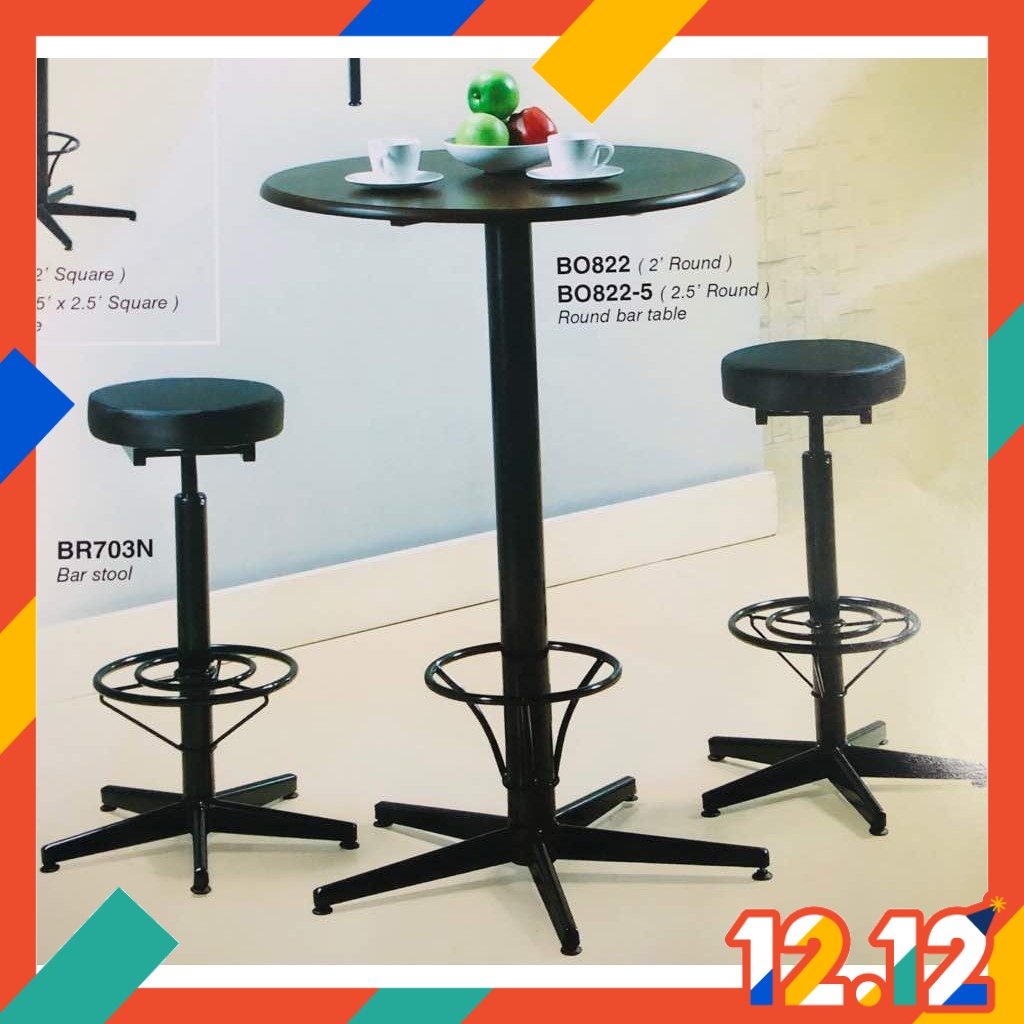【JFE】 3V Bar Stool / Bar Table | Shopee Malaysia
