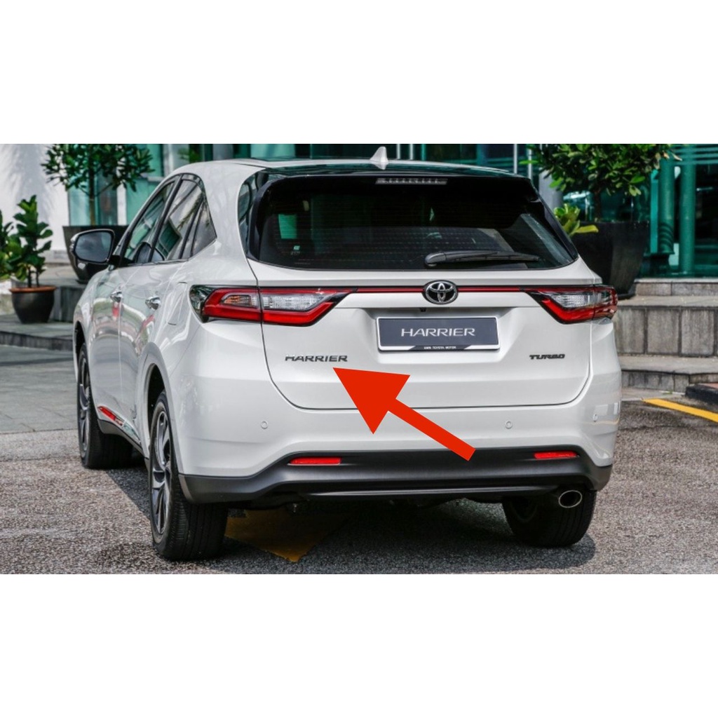 Toyota Original Rear Bonnet Emblem Harrier Zsu60/Zsu65/Asu60 | Shopee ...