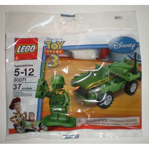 LEGO 30071 Toy Story 3 Army Jeep Polybag | Shopee Malaysia