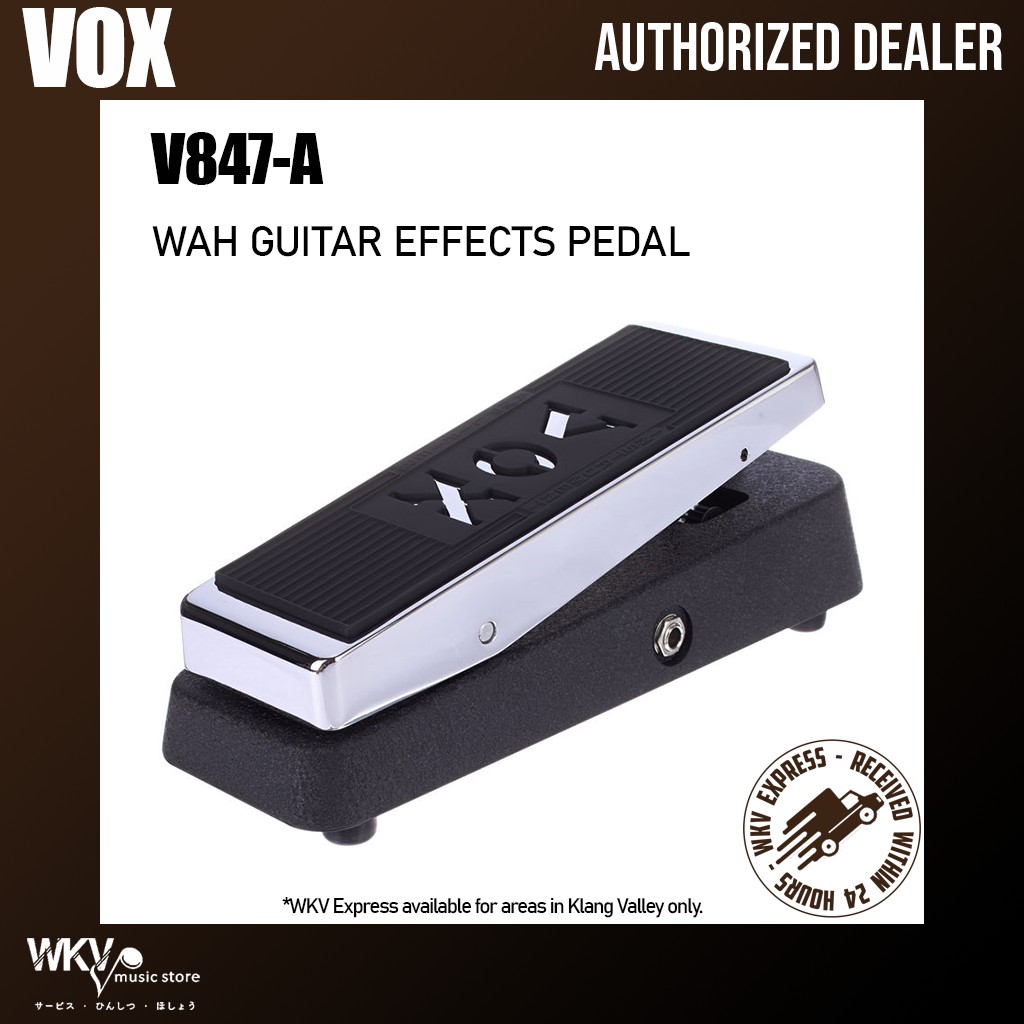 Vox V847 A Wah-Wah Guitar Effects Pedal (V847-A / V847A) | Shopee Malaysia