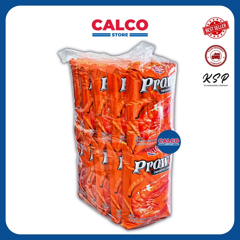 [CALCO] EJH Prawn Flavoured Snacks Makanan Ringan Rasa Udang Keropok ...