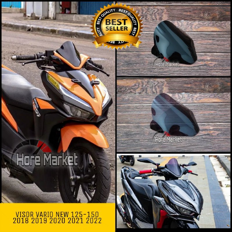 Visor VARIO 150 NEW VISOR VARIO 125 NEW WINDSHIELD VARIO 125 150 2018 ...