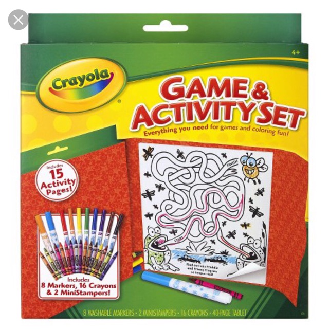 Crayola Game & Activity Set | Shopee Malaysia