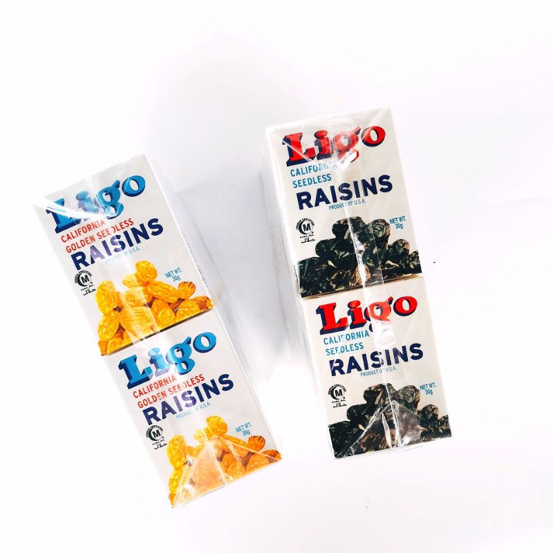 ( READY STOCK ) Ligo Raisins 30g x18 box | Shopee Malaysia