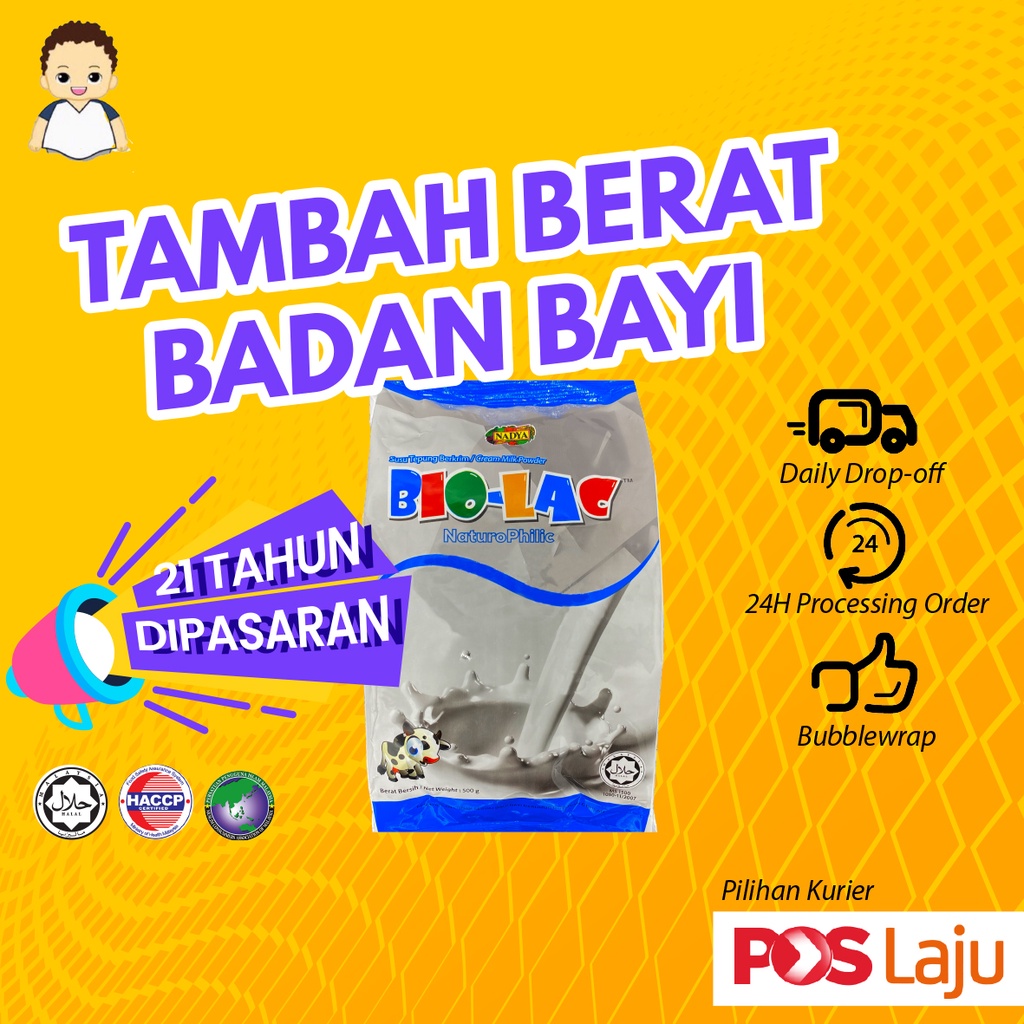 Susu Biolac Naturophilic Tambah Berat Selera Makan Tidak Sembelit DHA ...