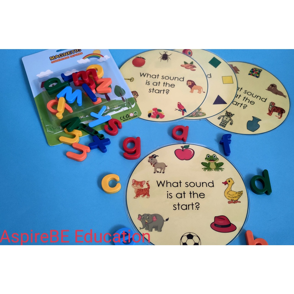 Magnetic Lowercase Letter Identification Skill Matching Alphabets to ...