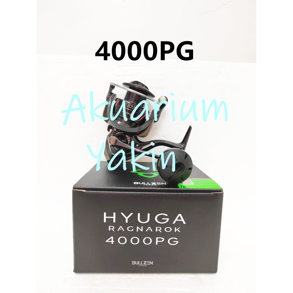 4077 BULLZEN HYUGA RAGNAROK SW HIGH SPEED SPINNING REEL 800 1000 2000 ...