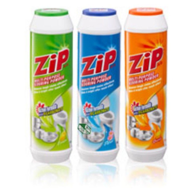 Zip Scouring Powder Cleaner - Lemon (750g) | Shopee Malaysia