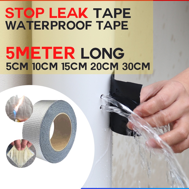 Super Strong Fiber Waterproof Tape Stop Leak Seal Repair Tape/ Gam Paip ...