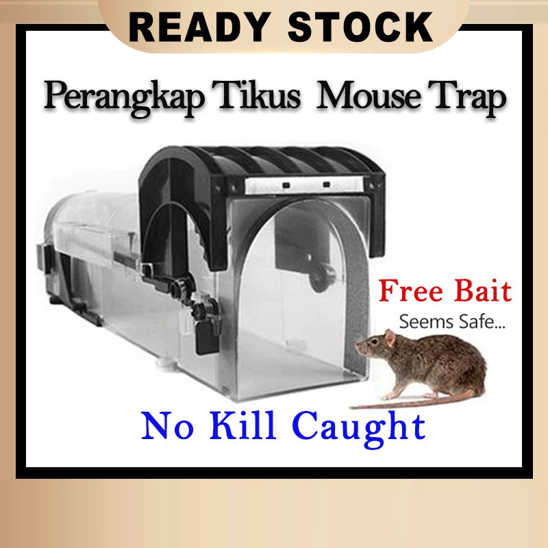 Perangkap Tikus Mouse Trap Rat Trap Reuseable Mousetrap Rattrap ...