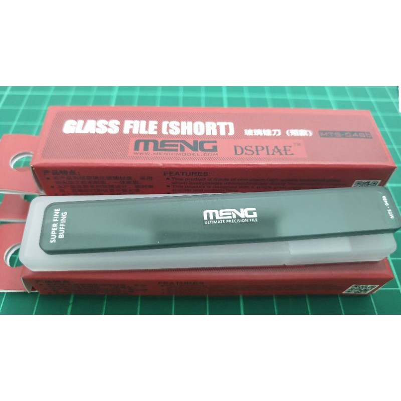 MENG GLASS FILE (SHORT) HOBBY SANDING TOOL, MODELLING TOOL, WASHABLE ...