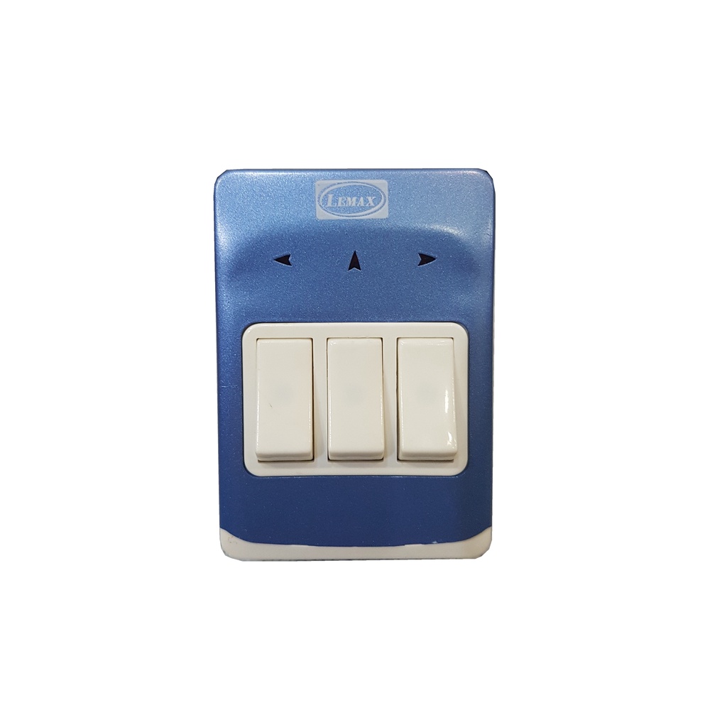 Lemax 13a 3way Multi Adaptor With Switch Shopee Malaysia