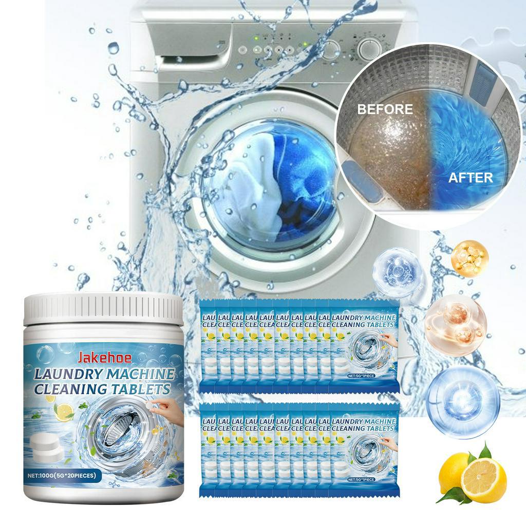 Jakehoe Washing Machine Effervescent Tablets Washing Machine Drum ...