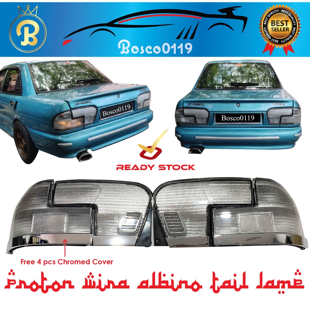 Proton Wira 93 Wira 95 Aeroback Wira Special Edition Albino White Tail ...