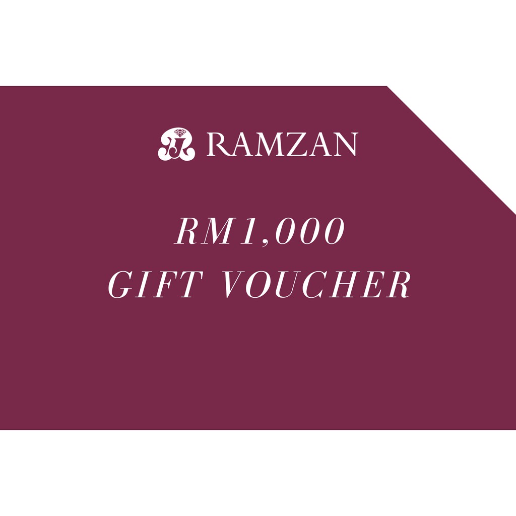 RAMZAN RM180/RM500/ RM1,000 Gift Voucher | Shopee Malaysia
