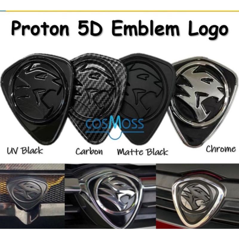 -Logo & Lambang Proton- Proton 5D Logo Emblem For Proton Waja Persona ...