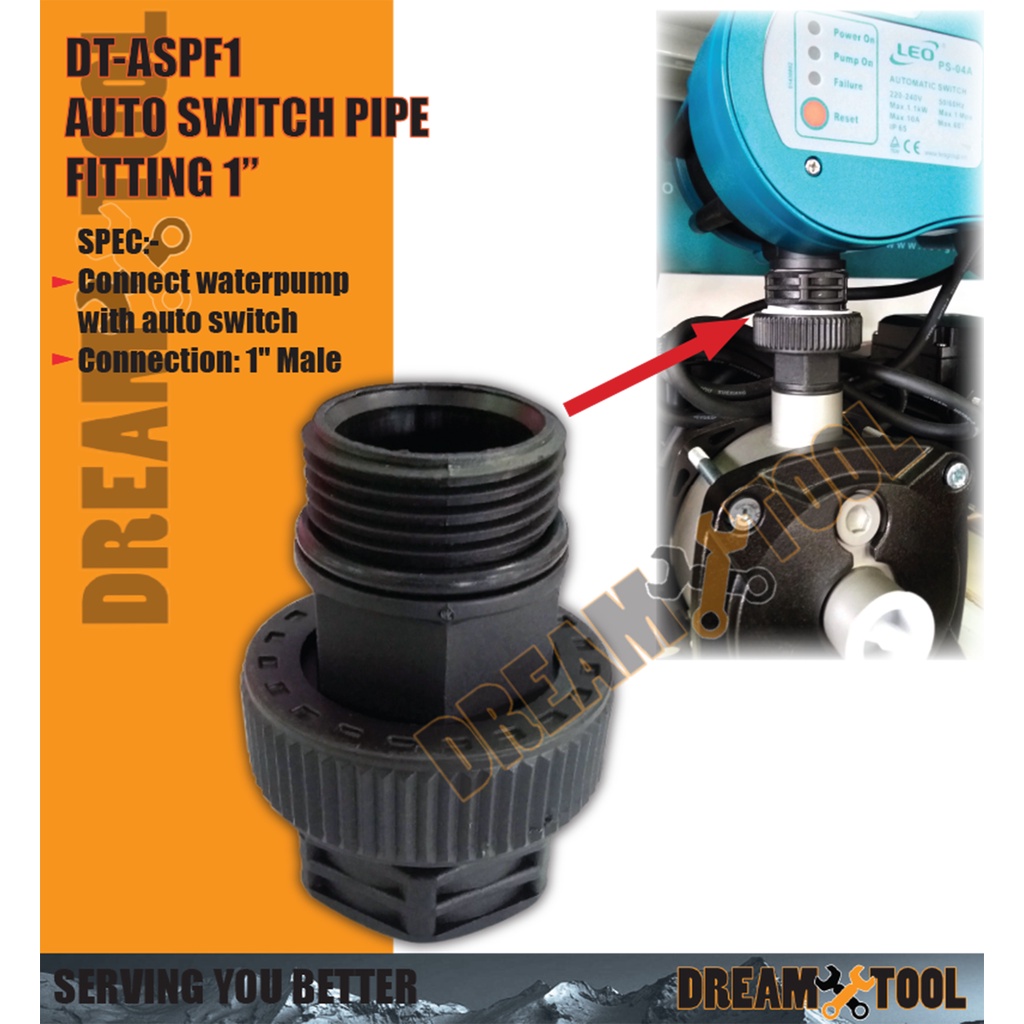 *WATER PUMP SWITCH* Auto Switch Pipe Fitting 1” (25mm) DT-ASPC1 *WATER ...