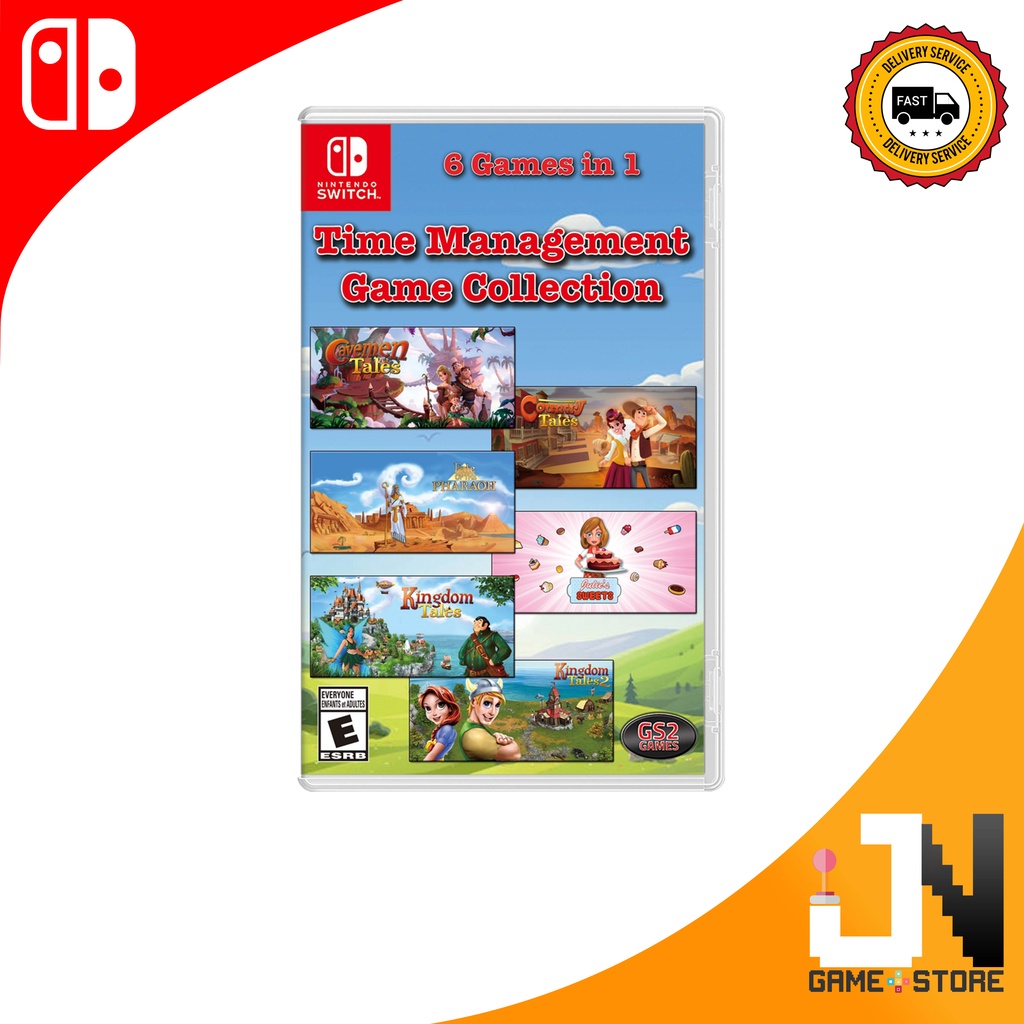 Nintendo Switch 6 In 1 Time Management Game Collection (EU)(English ...