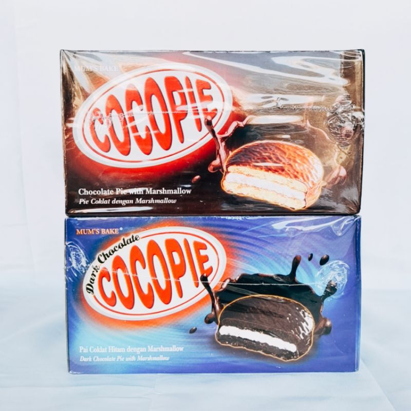 ( READY STOCK ) Cocopie Chocolate / Dark Chocolate Pie with Marshmallow ...