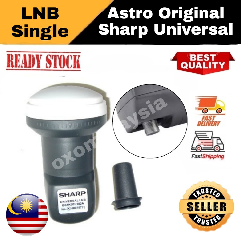 Astro Original Sharp Universal LNB Single | Shopee Malaysia