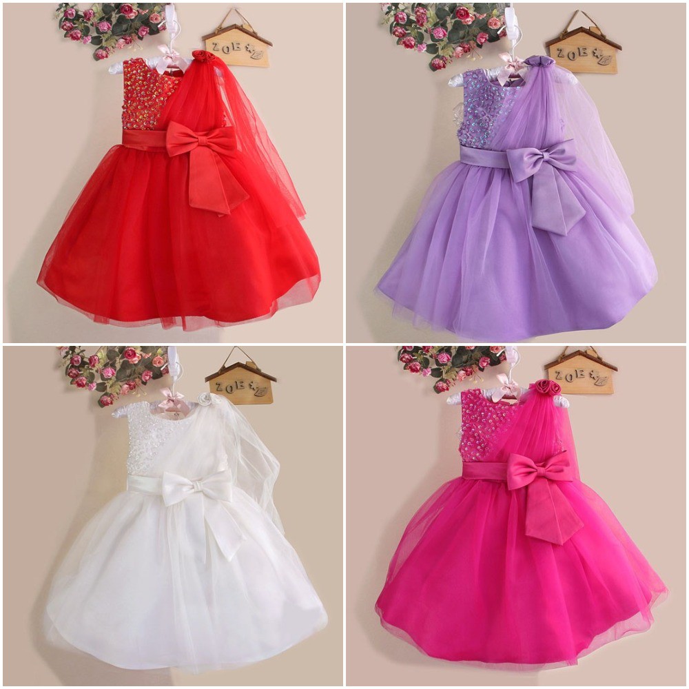Princess Sleeveless Zoe Gown Lace Dress Kids with Headband s2 ( Gaun ...