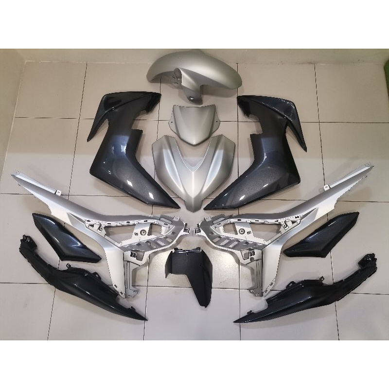 ORIGINAL HONGLEONG YAMAHA MALAYSIA Y16ZR Y16 COVER SET COMPLETE STICKER ...