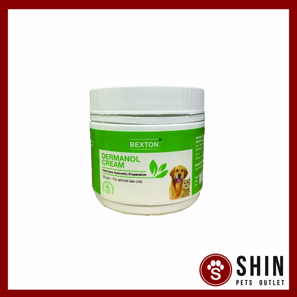 Bexton Dermanol Herbal Skin Cream 250g / Krim Luka Kurap Fungus (Dog ...