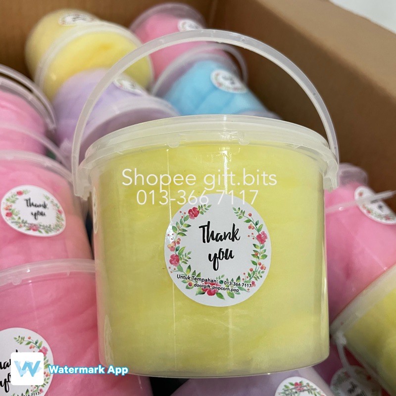🍭GULA-GULA KAPAS GEBOOOO [1 layer] 🍭 COTTON CANDY 🍭 | Shopee Malaysia