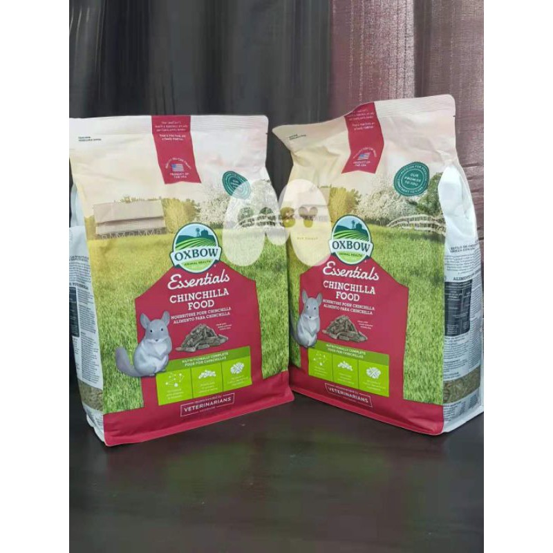 Oxbow's Essentials Chinchilla Food Chinchilla pellet 爱宝龙猫粮(10lb 4.35kg ...