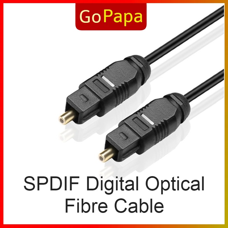 SPDIF Digital Optical Fibre Cable Audio Toslink Sound Bar TV for Home ...
